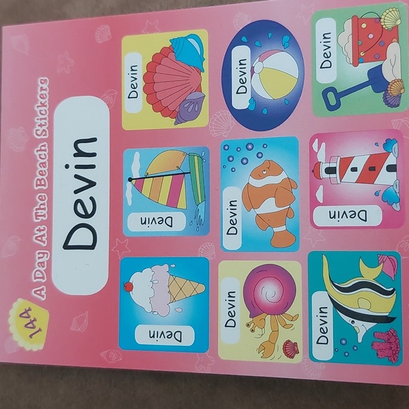 kea design house | Toys | 50 Item Devin Stickers | Poshmark